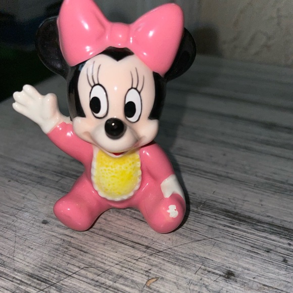 Disney | Art | Pink Japan Minnie Mouse Baby Figurine | Poshmark
